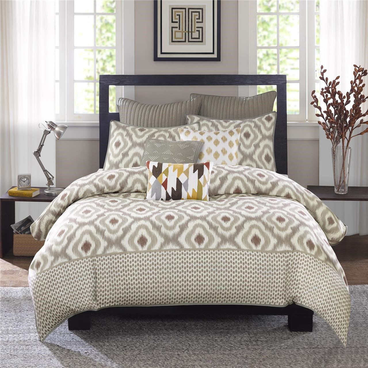 Ankara Natural by Ink & Ivy Bedding - BeddingSuperStore.com