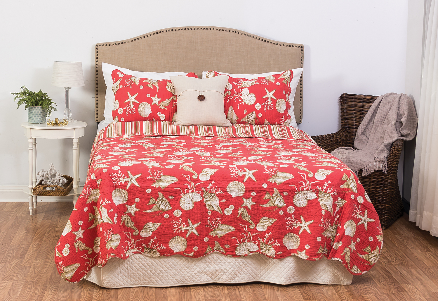 Ocean Coral by C&F Quilts - BeddingSuperStore.com