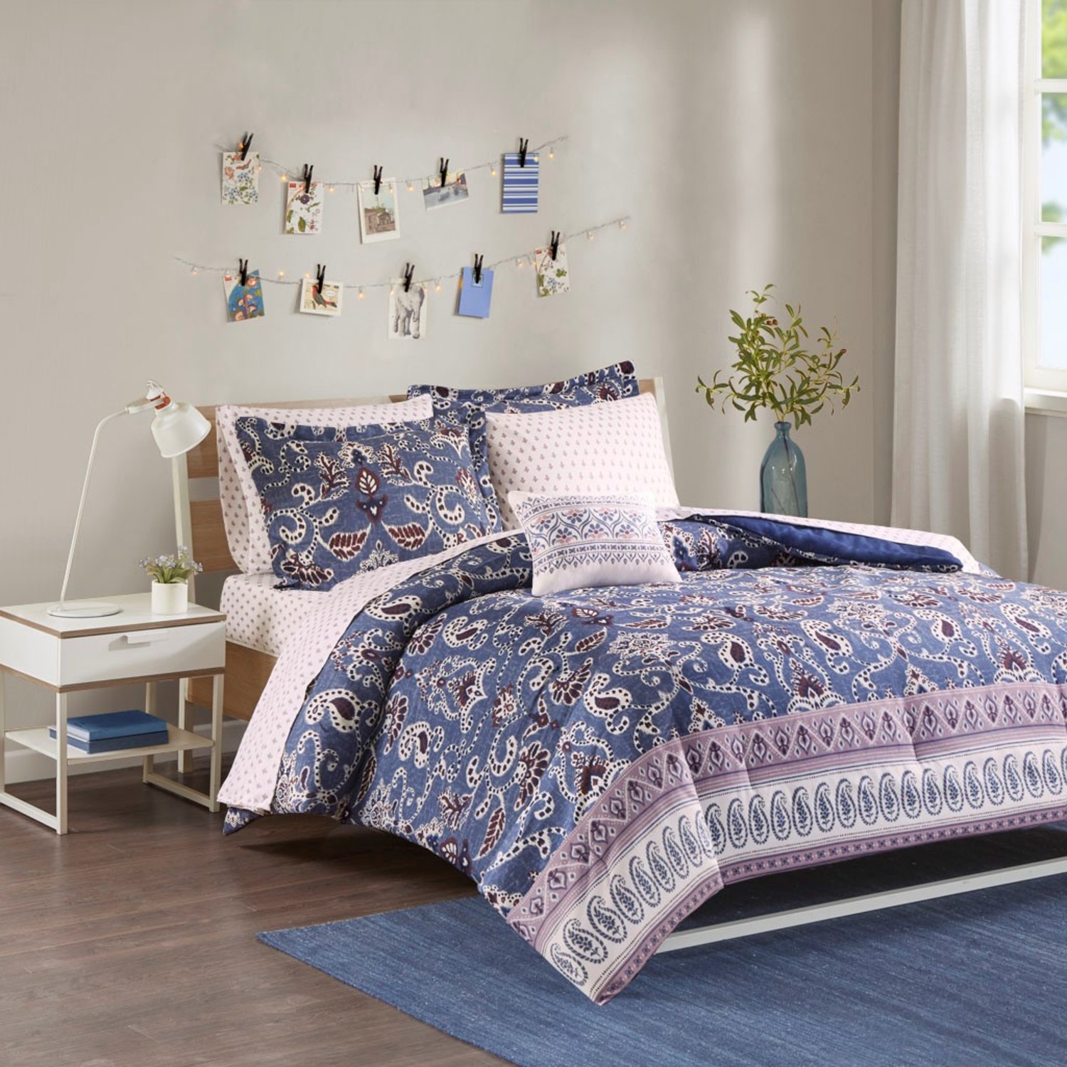 Calico Purple by Intelligent Design - BeddingSuperStore.com