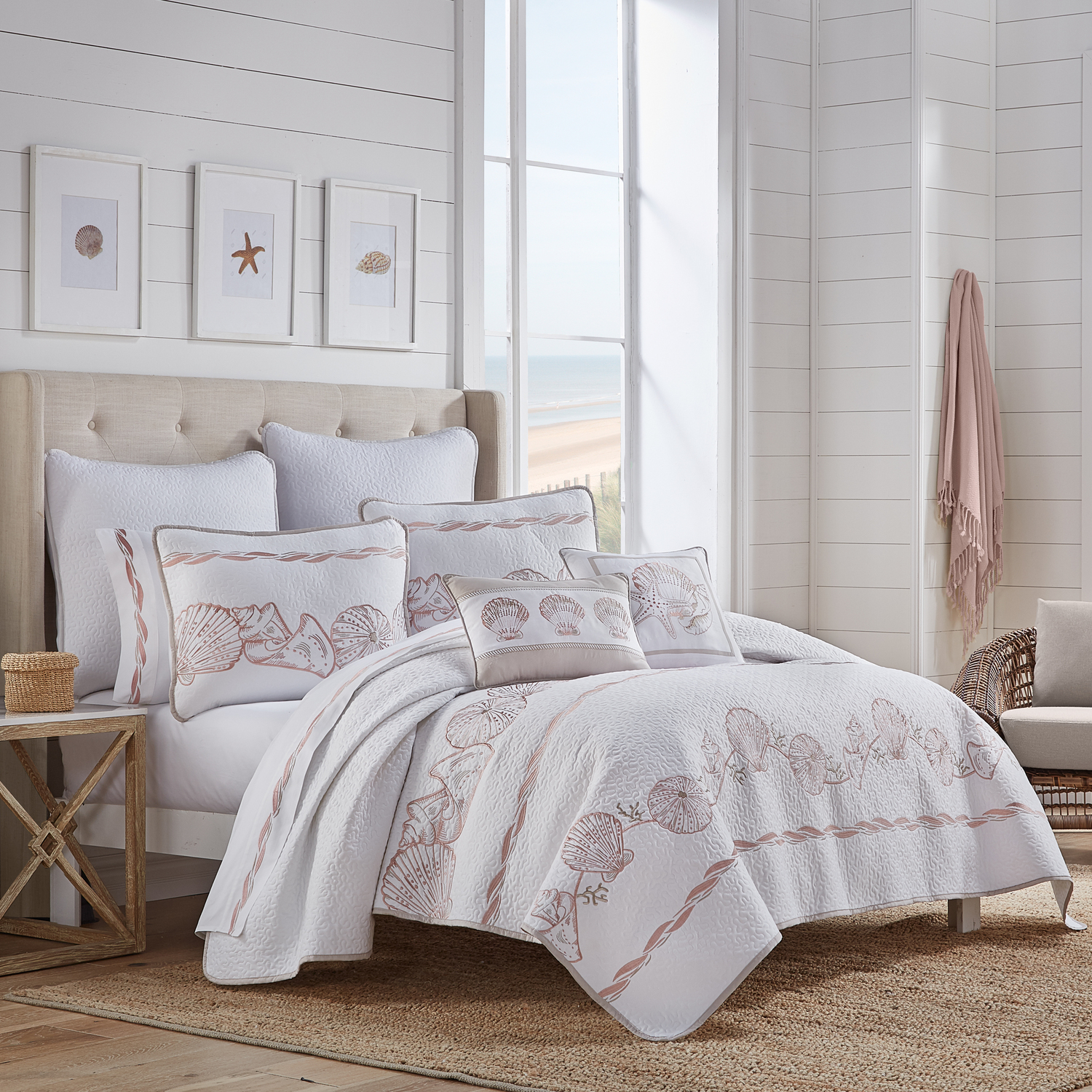 Water Front Coral by Royal Court Bedding - BeddingSuperStore.com