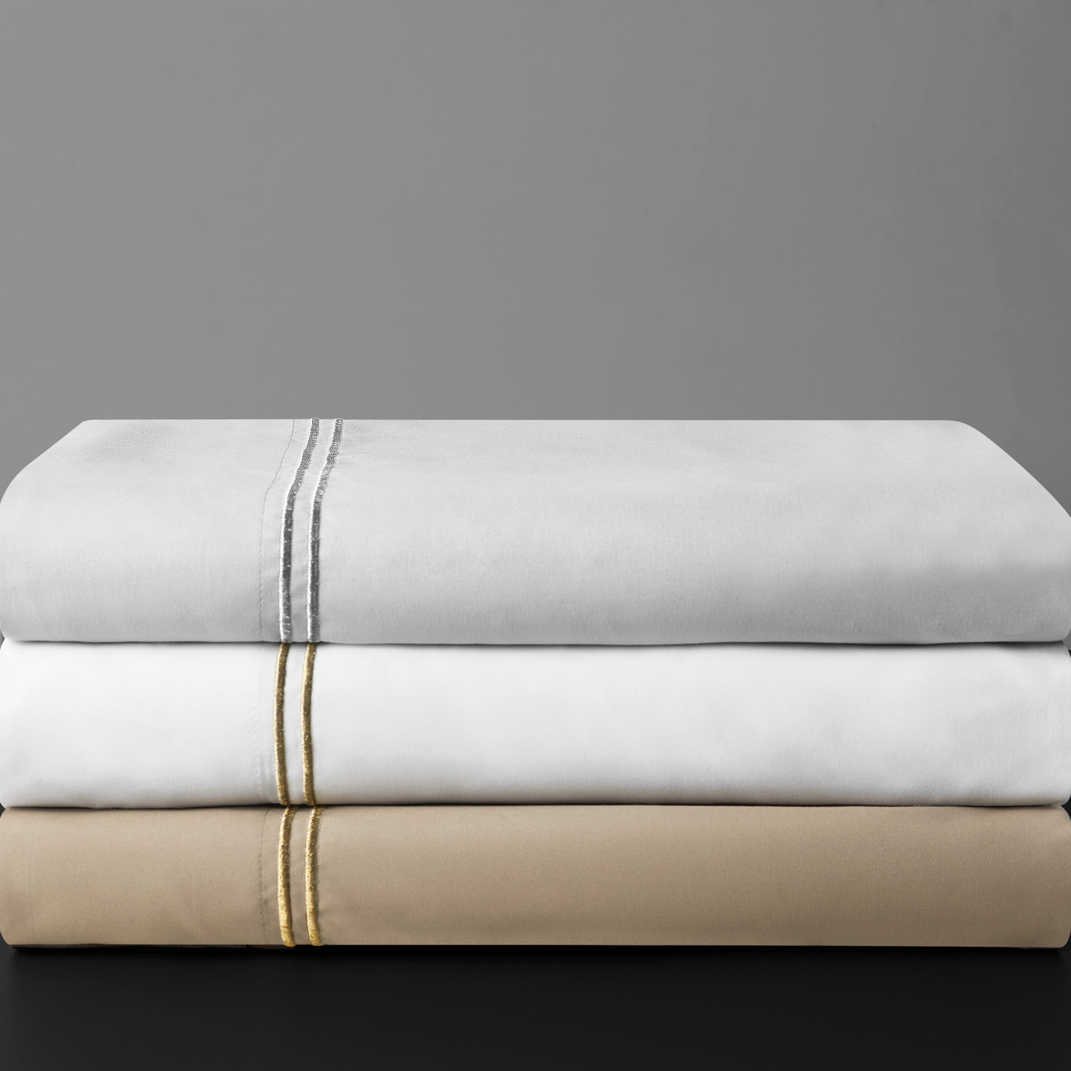 Isadora Metallic Embroidery Sheet Set by Waterford Luxury Bedding ...