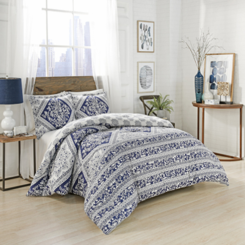 Brielle Blue by Marble Hill Designs Bedding - BeddingSuperStore.com